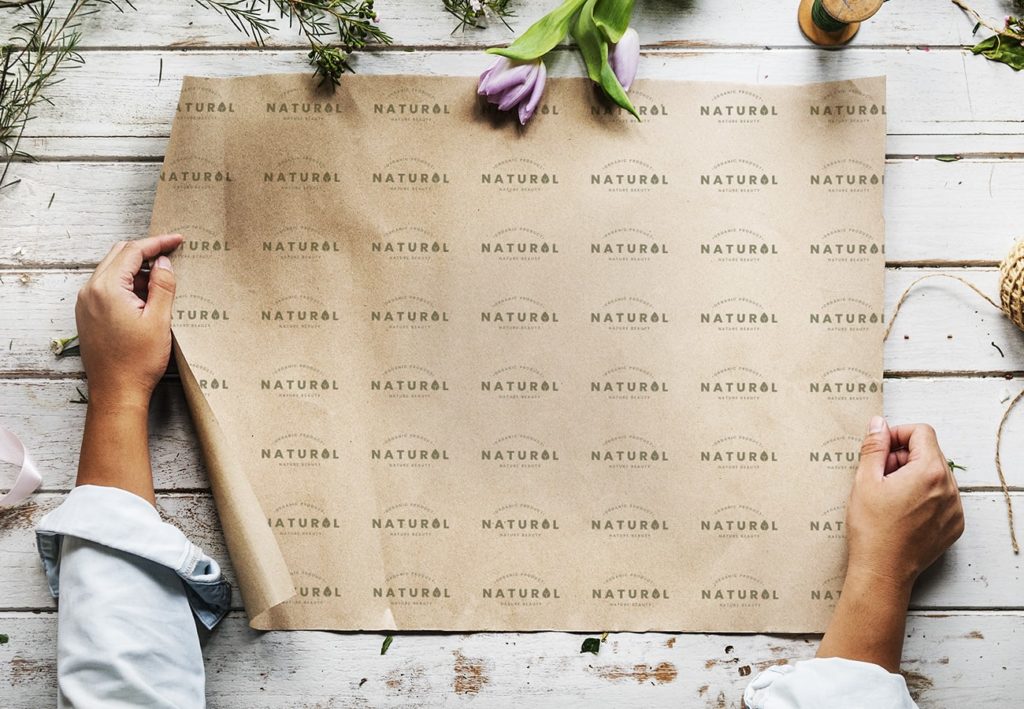 Designa & Köp Presentpapper med eget tryck | Fri frakt - Enklapack.se